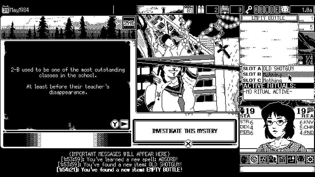 “World of Horror” é confirmado para outubro no PC, PS4/5 e Switch