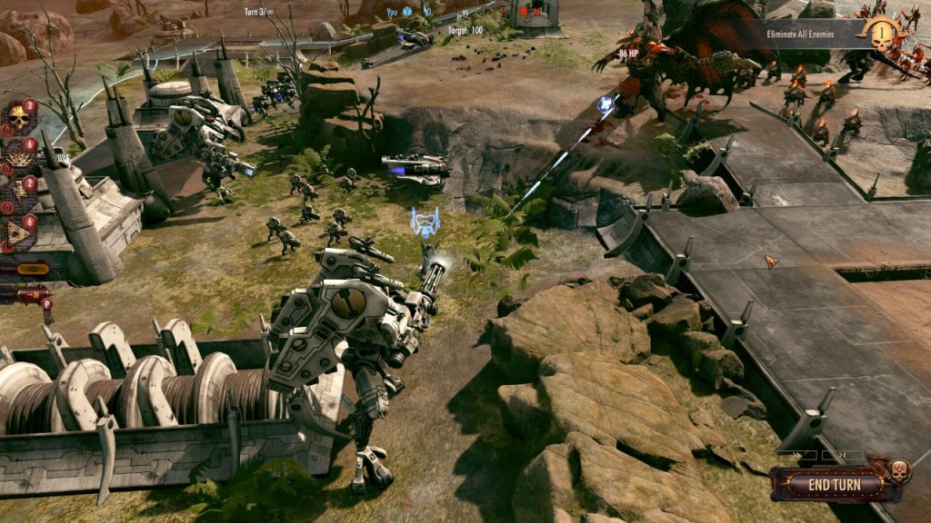"Warhammer 40k: BattleSector" agora os T’au e editor de mapas | Hu3br