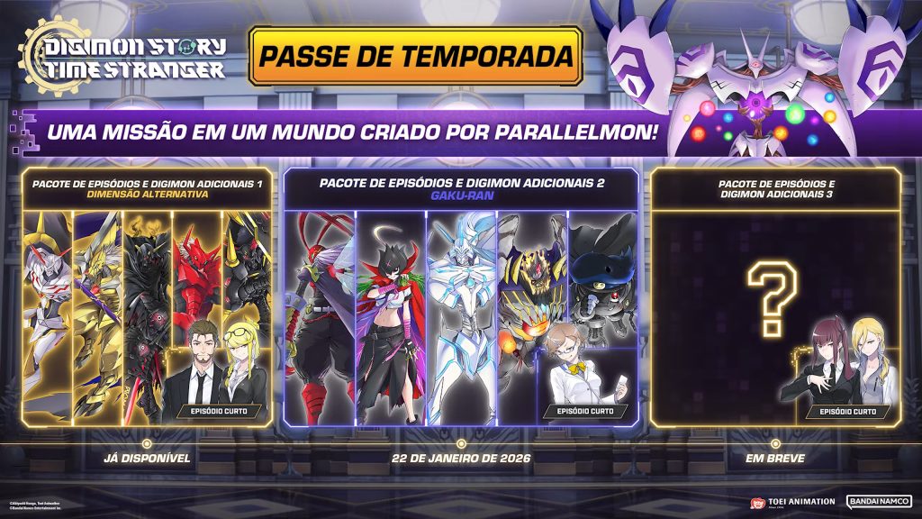 Próxima expansão de “Digimon Story: Time Stranger” sai nesta quinta ...